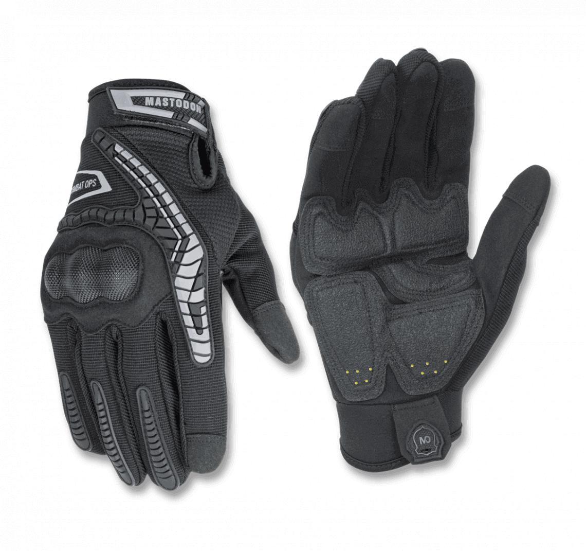 Black tactical gloves Combat Ops model - 101-34531 - Mastodon ...