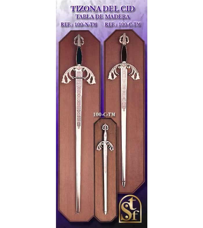 TIZONA DEL CID 100 TM SWORDS FROM TOLEDO - espadas espadas ...