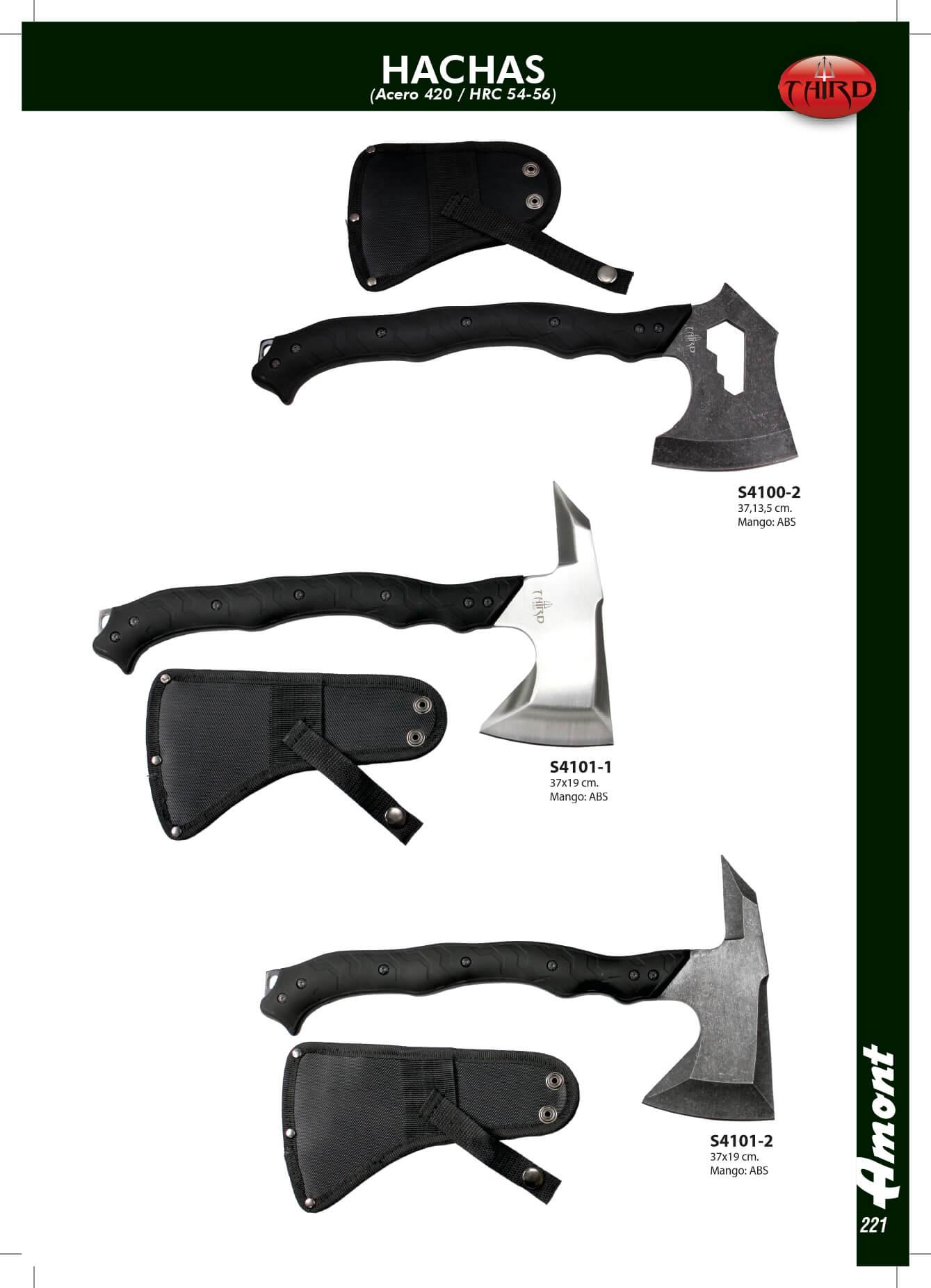 HACHAS TACTICAS THIRD | Cuchilleria Albacete